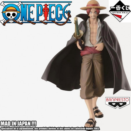 ONE PIECE statue Shanks Le Roux Ichiban Kuji Banpresto