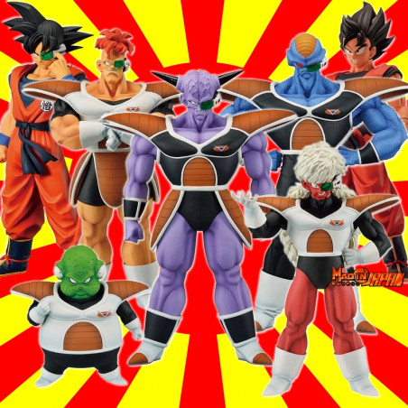 DBZ Pack Intégral Figurines Ichiban Kuji Son Goku Ginyu SP Sentai ...
