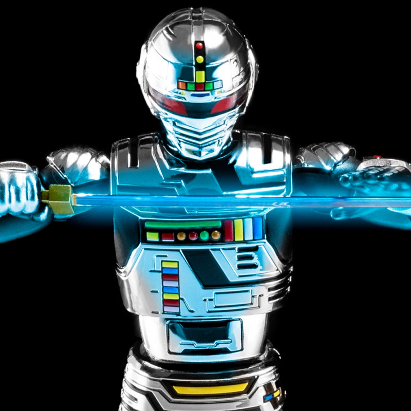 Space Sheriff Gavan / Figurine Space Sheriff Gavan et Sybarian Chogokin