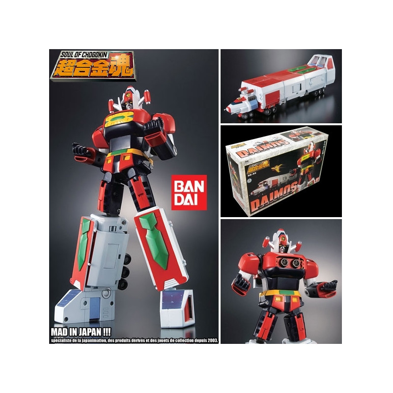 Soul Of Chogokin GX-43 Brave Leader Daimos Bandai