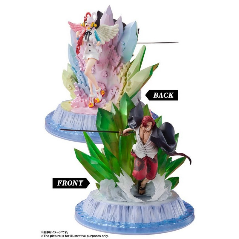 Figuarts Zero Extra Battle Shanks & Uta Bandai One Piece