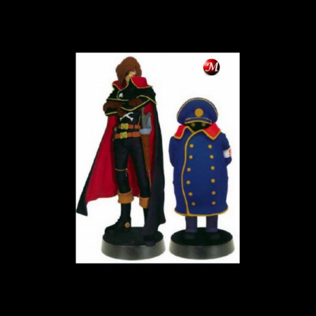 ALBATOR 84 statue Albator & Controleur Galaxy Express 999 (Pack de 2 ...