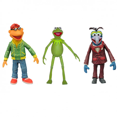 Pack 6 Figurines The Muppets Backstage Deluxe Box Set Diamond Select ...