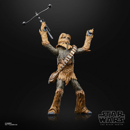 Figurine Chewbacca 40th Anniversary Black Series Hasbro Star Wars ...