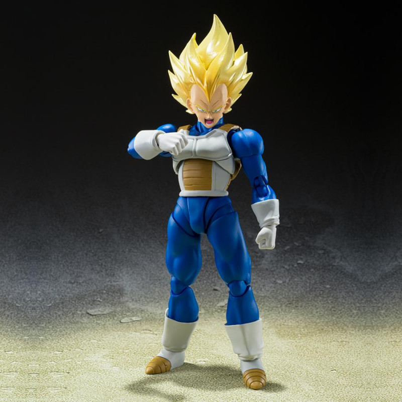 SH Figuarts Vegeta Awakened Super Saiyan Blood Bandai Dragon Ball Z