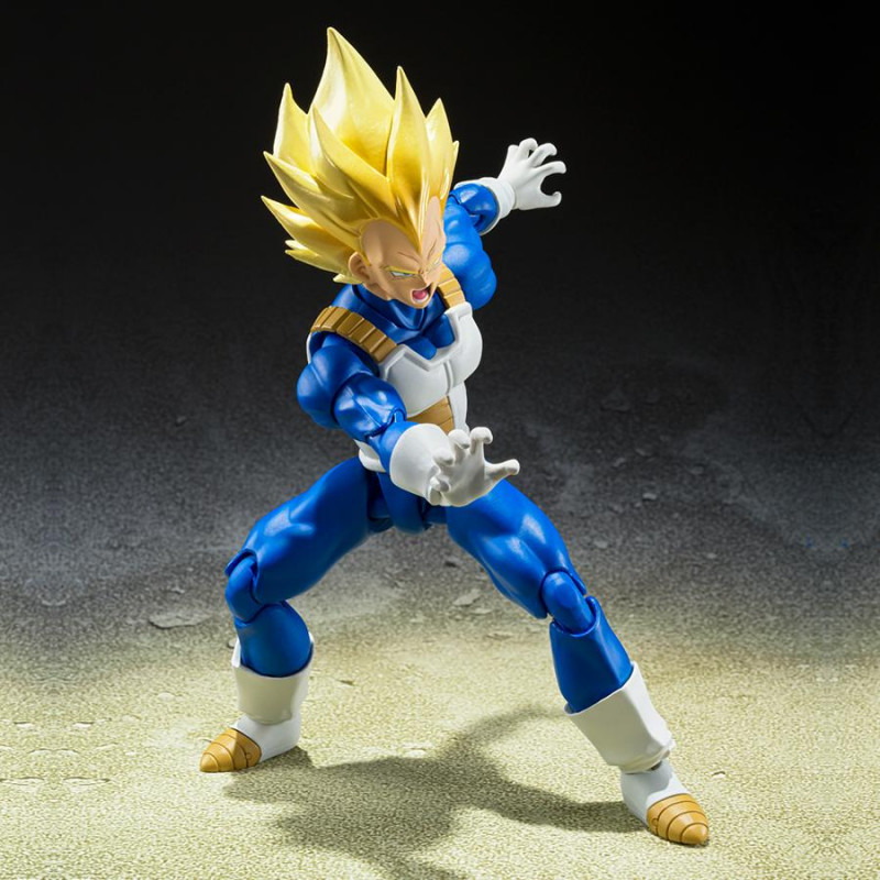SH Figuarts Vegeta Awakened Super Saiyan Blood Bandai Dragon Ball Z