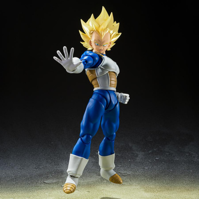 SH Figuarts Vegeta Awakened Super Saiyan Blood Bandai Dragon Ball Z
