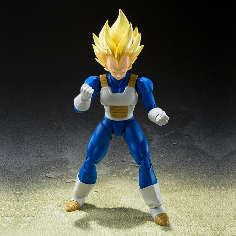 SH Figuarts Vegeta Awakened Super Saiyan Blood Bandai Dragon Ball Z
