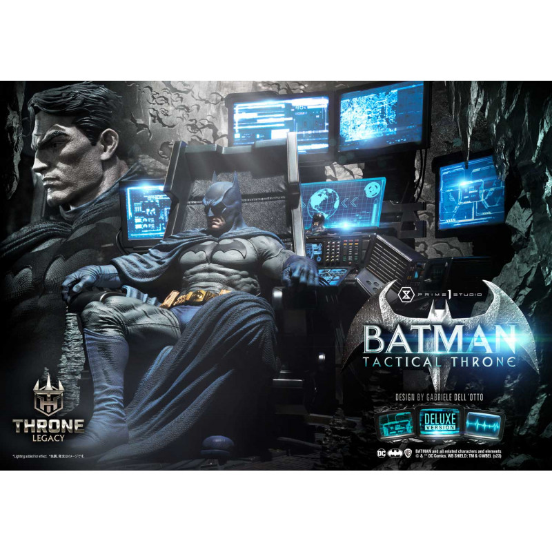 Statue Batman Tactical Throne Deluxe Version Throne Legacy Collection ...