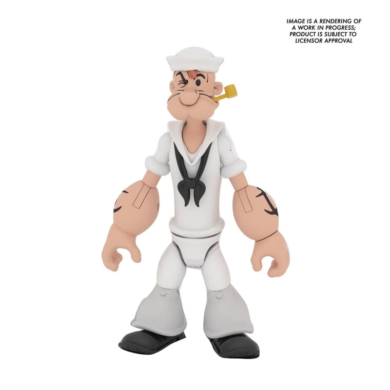 Figurine Popeye White Suit Version Boss Fight Studio Popeye