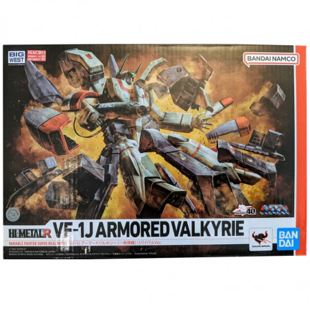 MACROSS Hi-Metal R VF-1J Armored Valkyrie Hikaru Ichijo Bandai