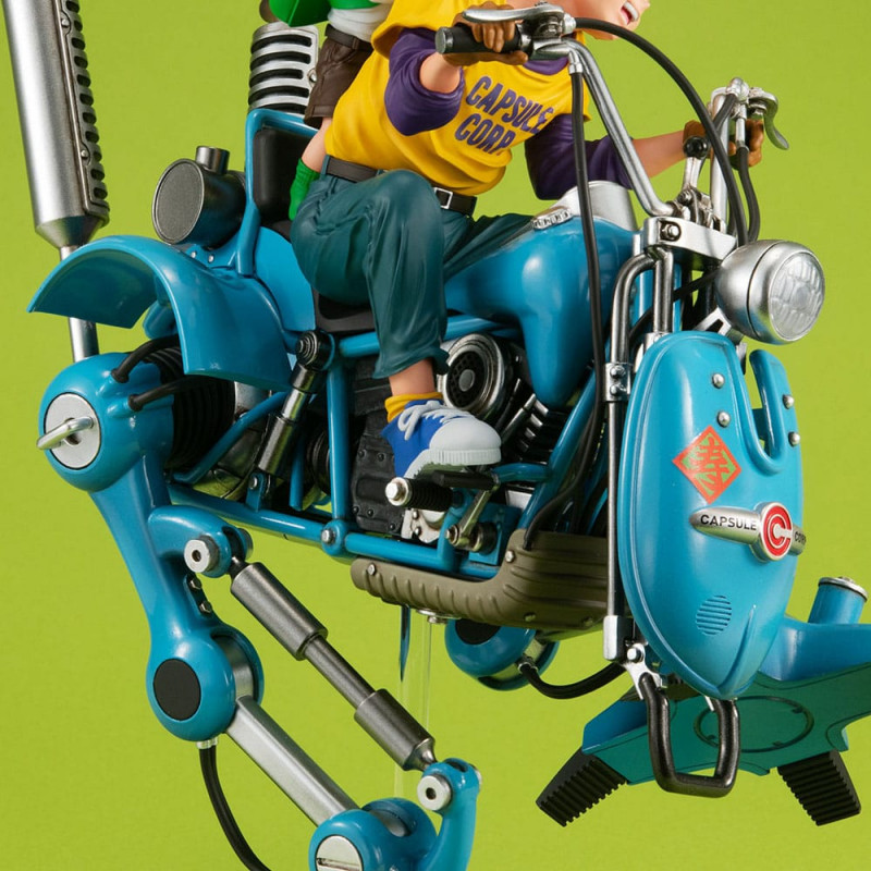 Figurine Son Goku & Son Gohan & Robot with two legs Desktop Real McCoy ...