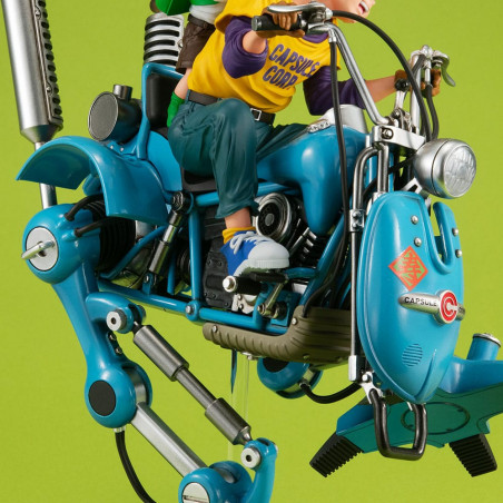 Figurine Son Goku & Son Gohan & Robot with two legs Desktop Real McCoy ...