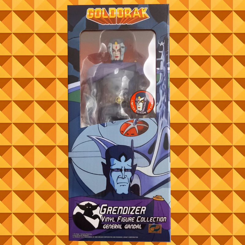 GOLDORAK Figurine Commandant Minos / Minas Split Face 9 Inch HL PRO