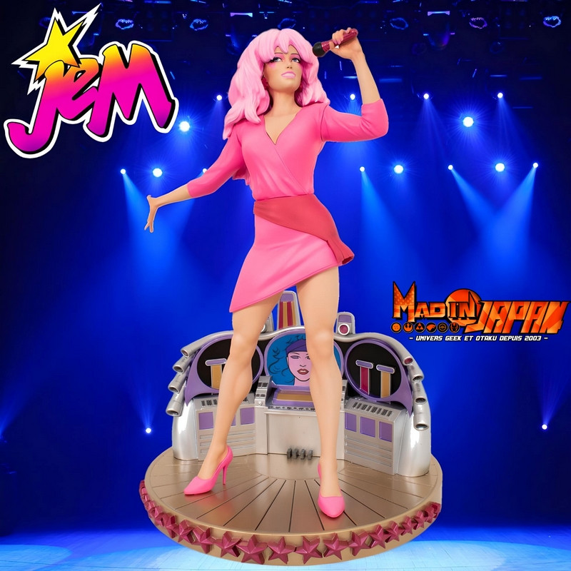 Statue Jem Premier Collection Diamond Select Jem et les hologrammes