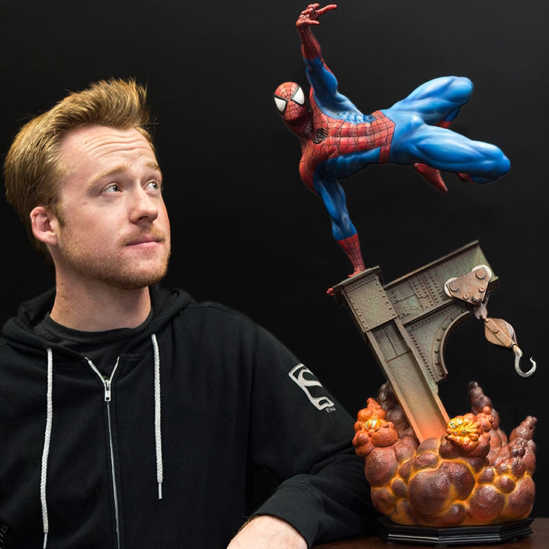 SPIDER-MAN Statue Amazing Spider-Man Premium Format Sideshow