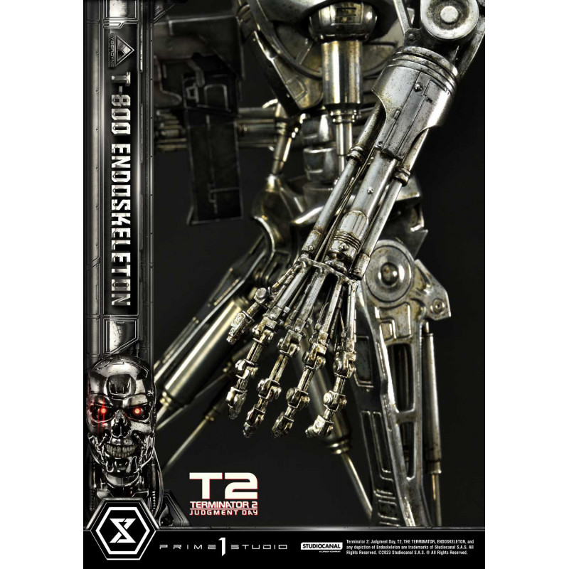 Statue T800 Endoskeleton Deluxe Version Prime 1 Studio Terminator 2 ...