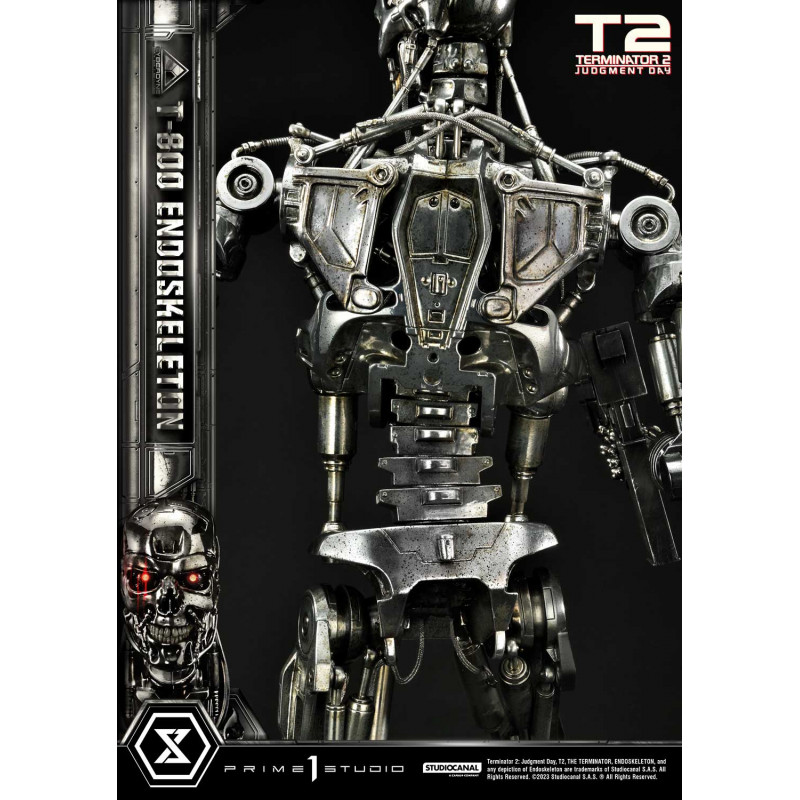 Statue T800 Endoskeleton Deluxe Version Prime 1 Studio Terminator 2 ...