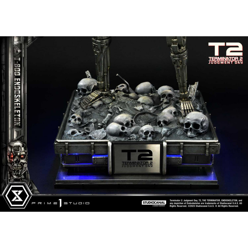 Statue T800 Endoskeleton Deluxe Bonus Version Prime 1 Studio Terminator ...