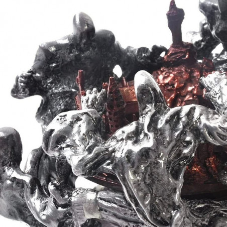 HARRY POTTER statuette Poudlard & Détraqueurs Noble Collection