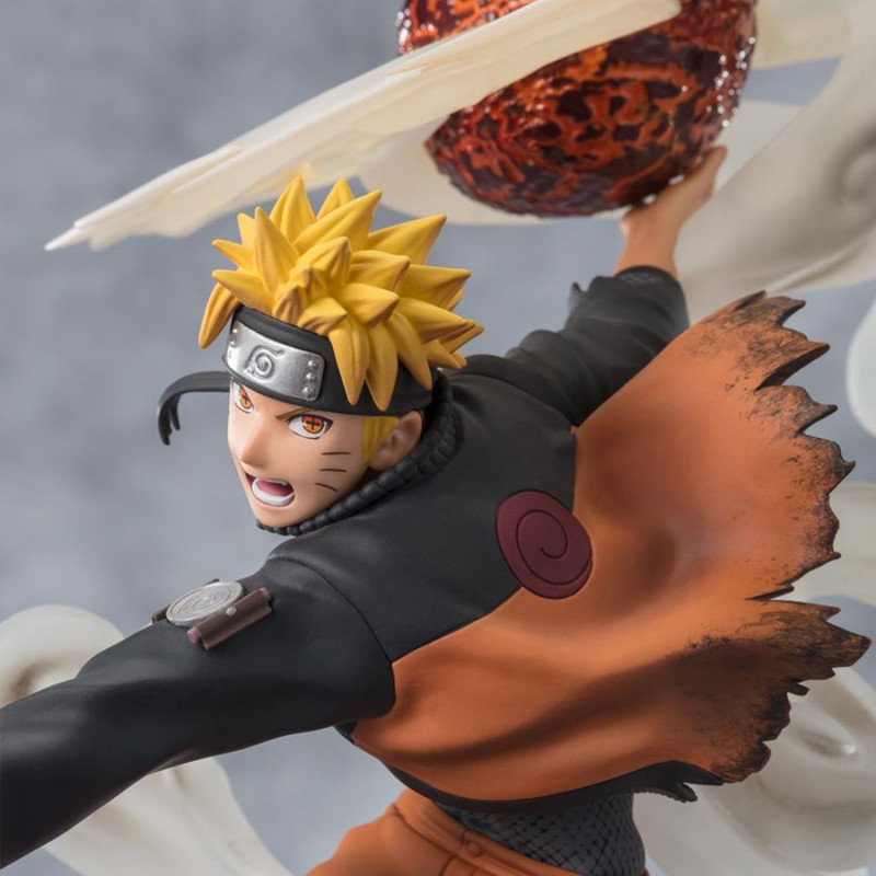 Figuarts Zero Naruto Uzumaki Sage Art Lava Release Rasenshuriken Bandai ...