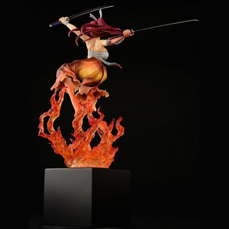 FAIRY TAIL Statue Erza Scarlet Samurai Version Kurenai Orca Toys