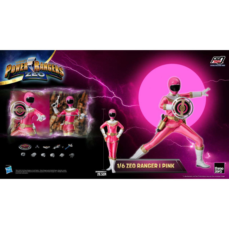 Figurine Zeo Ranger I Pink Fig Zero Threezero Power Rangers