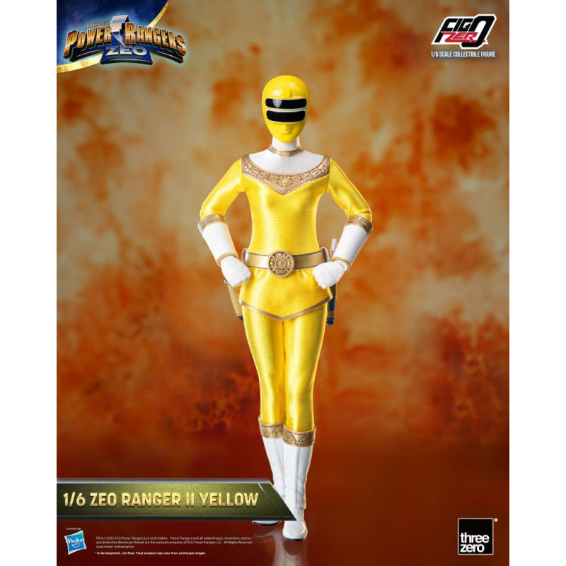 Figurine Zeo Ranger II Yellow Fig Zero Threezero Power Rangers