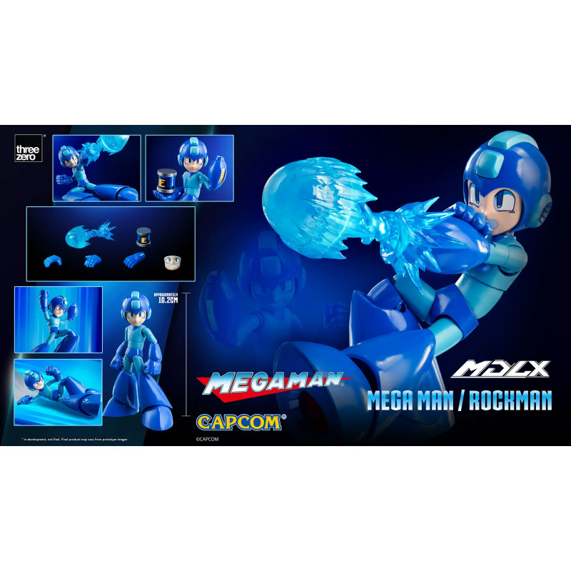 Figurine Megaman Rockman MDLX Threezero Megaman