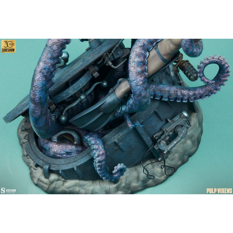 Statue Deep Down Premium Format Figure Sideshow Pulp Vixens