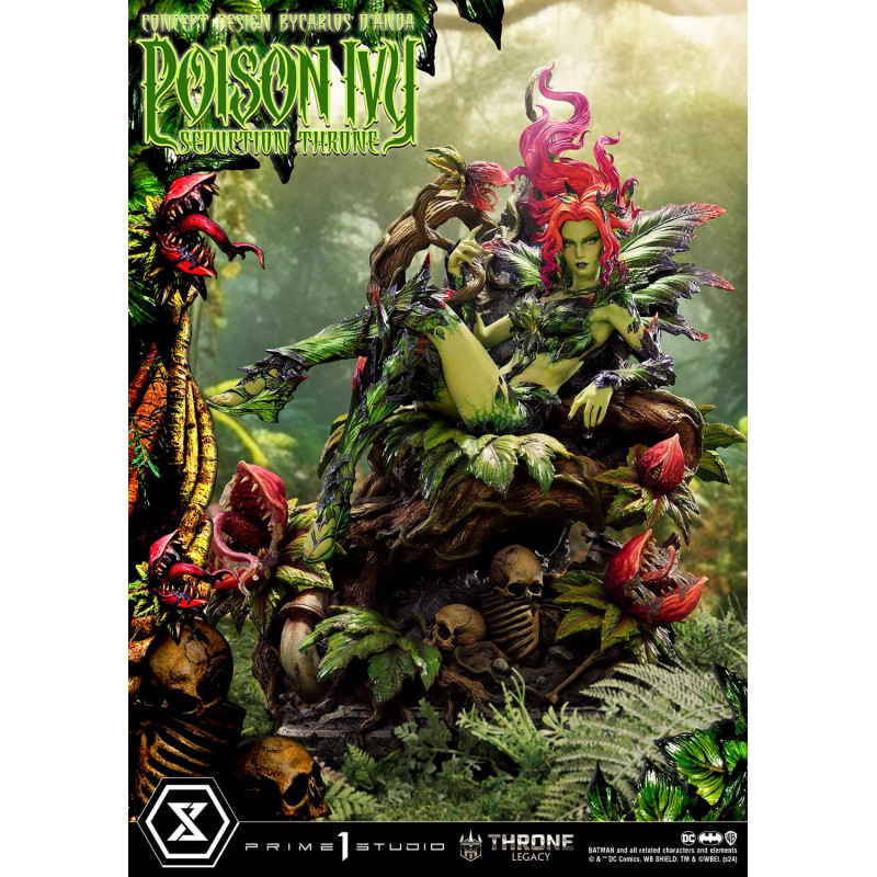 Statue Poison Ivy Throne Legacy Seduction Throne Regular Version Prime ...
