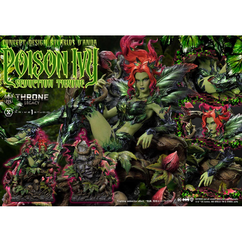 Statue Poison Ivy Throne Legacy Seduction Throne Regular Version Prime ...