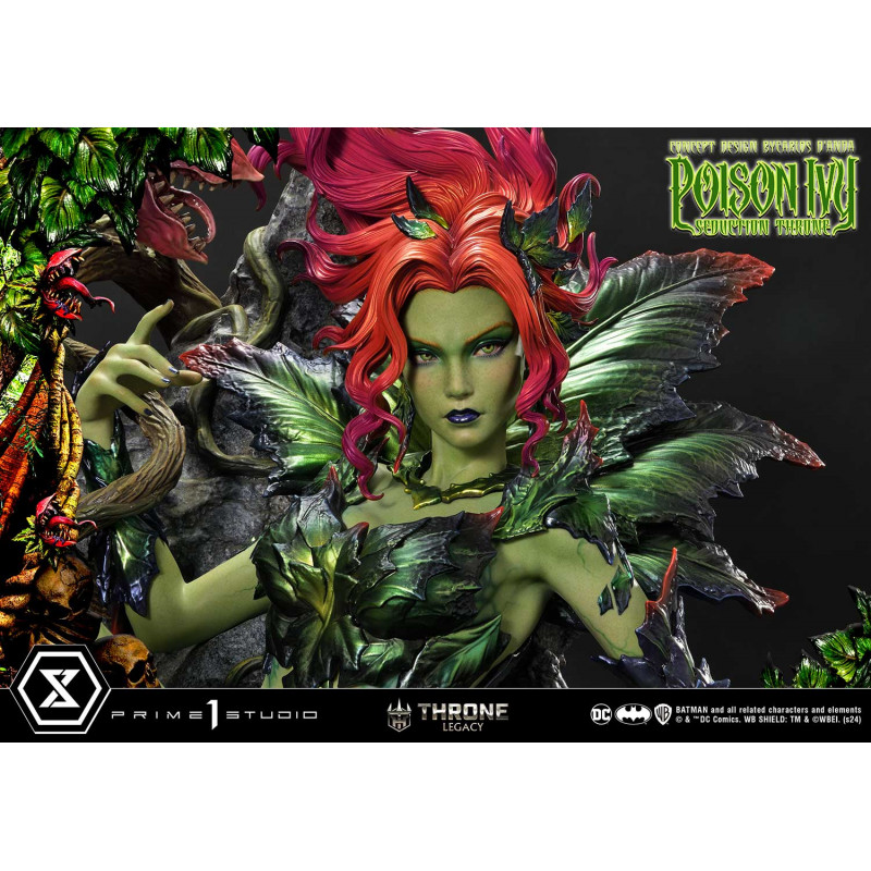 Statue Poison Ivy Throne Legacy Seduction Throne Regular Version Prime ...