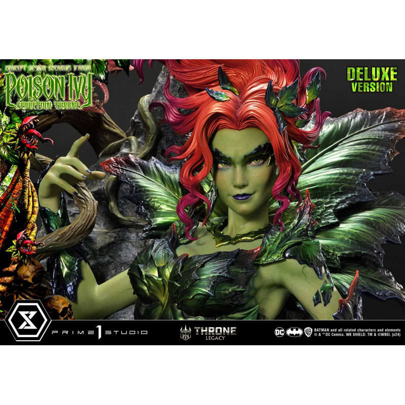 Statue Poison Ivy Throne Legacy Seduction Throne Deluxe Version Prime 1 ...