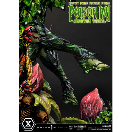 Statue Poison Ivy Throne Legacy Seduction Throne Deluxe Version Prime 1 ...