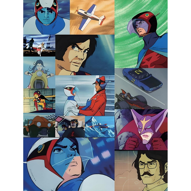 GATCHAMAN art book Gatchaman Graffiti" (1972-1995)"