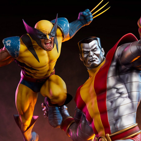 Statue Fastball Special Colossus and Wolverine Premium Format Figure ...
