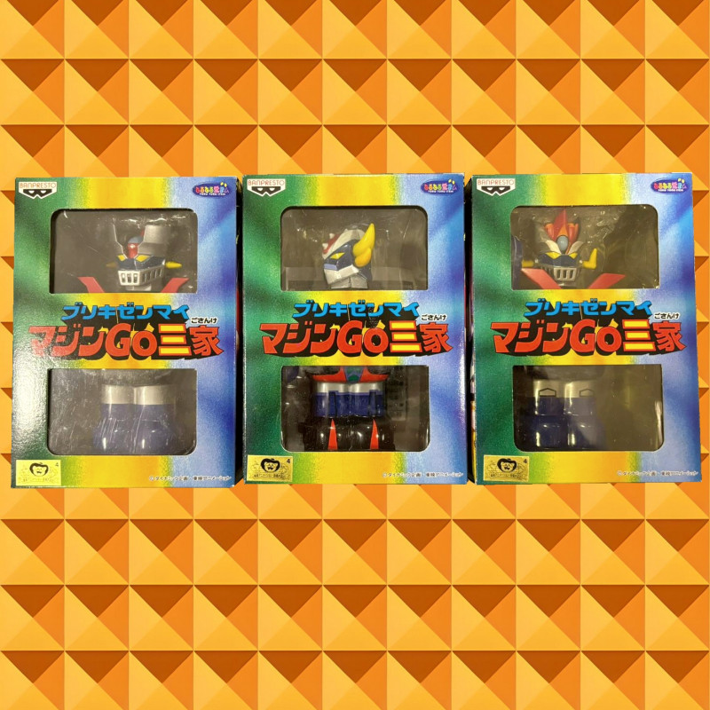 MAZINGER TRILOGIE Pack 3 Figurines Wind-Up Goldorak - Mazinger Z ...
