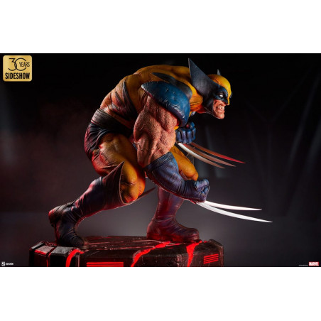Statue Wolverine Berserker Rage Sideshow Marvel