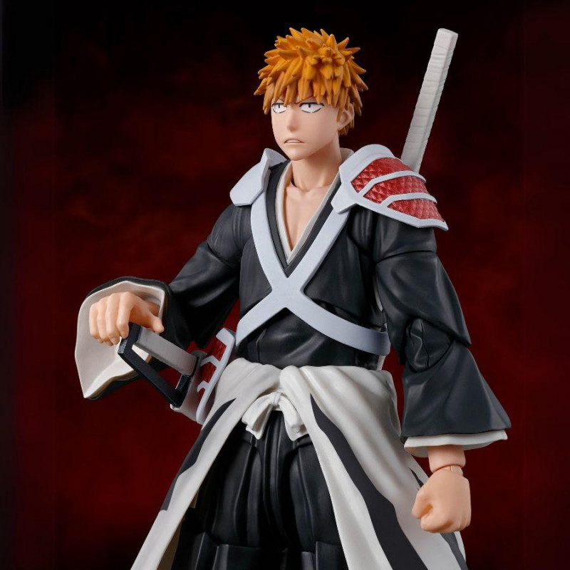 SH Figuarts Ichigo Kurosaki Dual Zangetsu Bandai Bleach Thousand Year ...