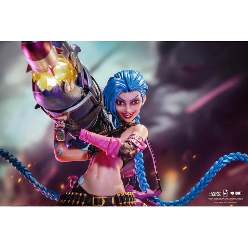 Statue Jinx Pure Arts League of Legends
