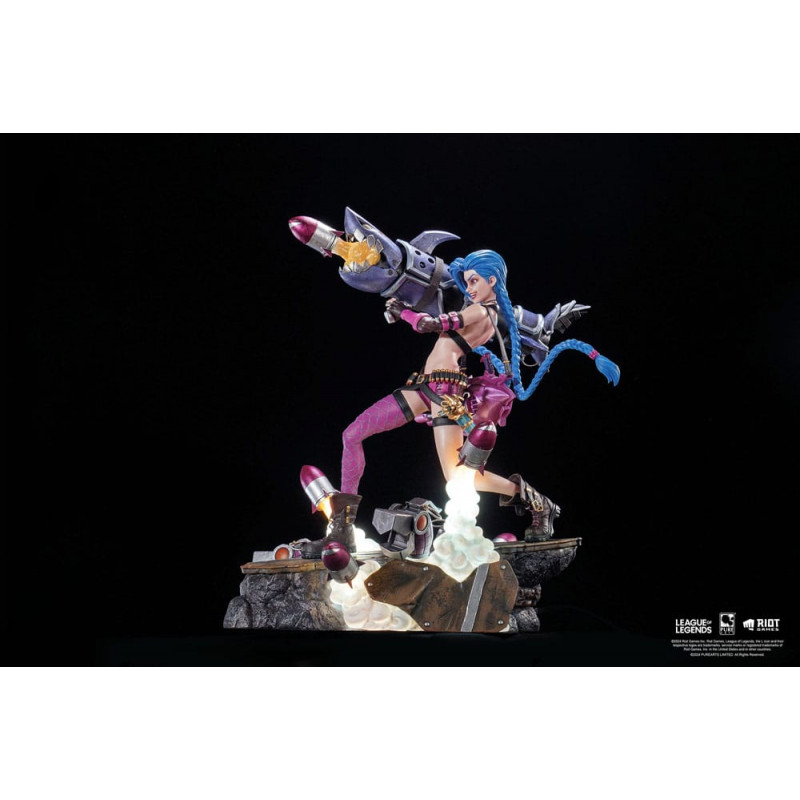 Statue Jinx Pure Arts League of Legends