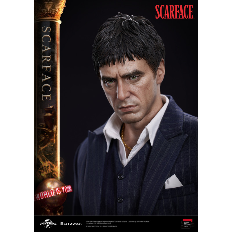 Statue Tony Montana Superb Scale Standard Version 1/4 Blitzway Scarface
