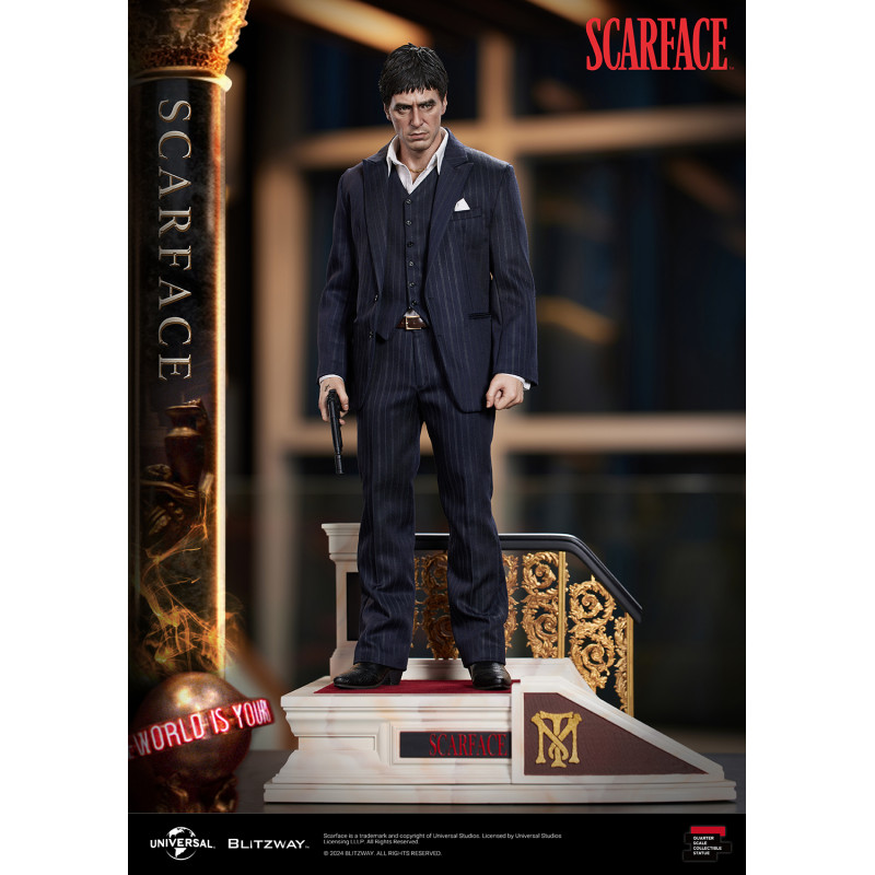 Statue Tony Montana Superb Scale Standard Version 1/4 Blitzway Scarface