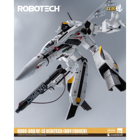 ROBOTECH Figurine Robo-Dou VF-1S Veritech Roy Focker ThreeZero