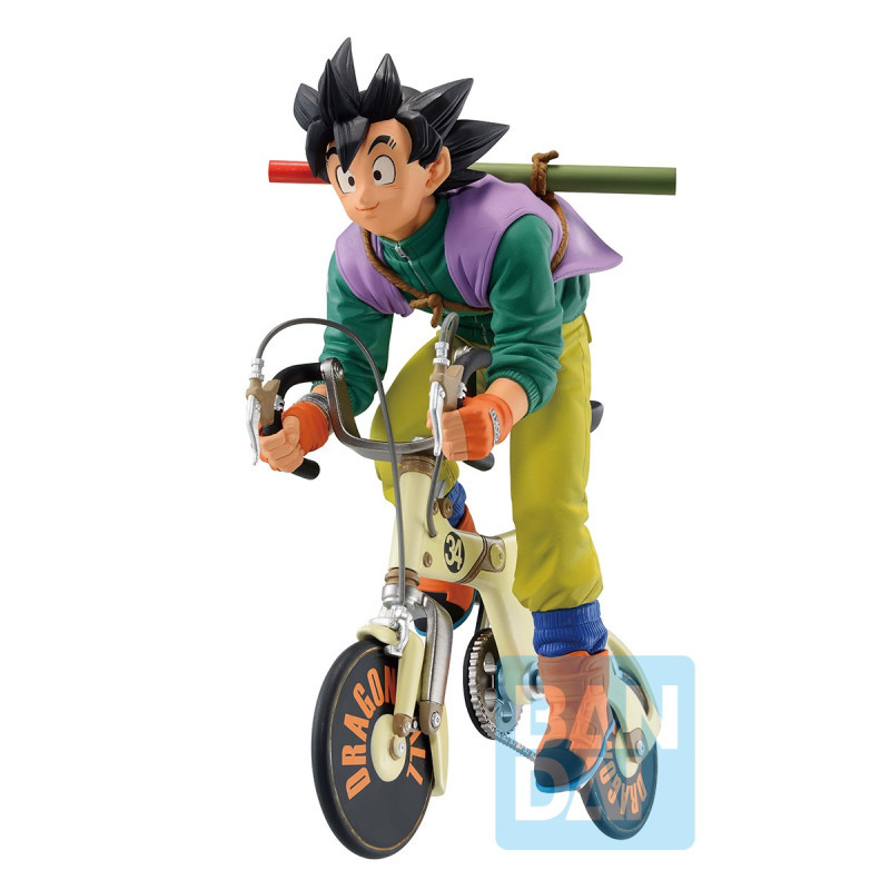 Figurine Son Goku On Bike Ichibansho Snap Collection Bandai Dragon Ball Z