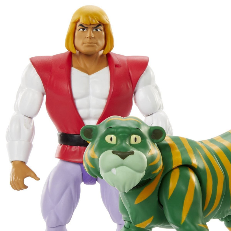 Pack Figurines Prince Adam & Cringer Cartoon Collection Mattel MAITRES ...