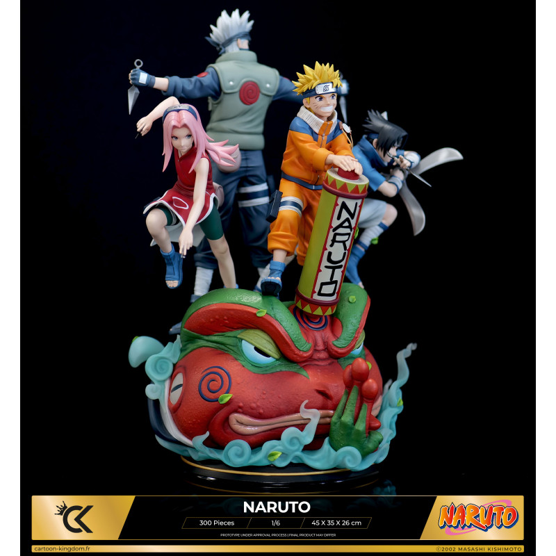 Statue Team 7 Cartoon Kingdom Naruto