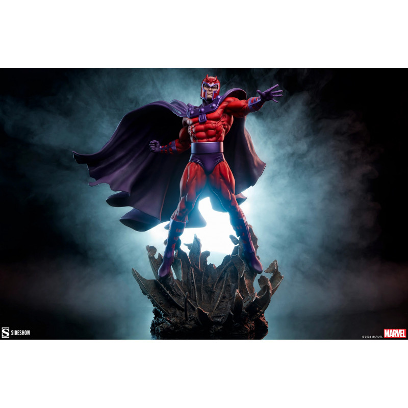 Statue Magneto Master of Magnetism Premium Format Figure Sideshow Marvel