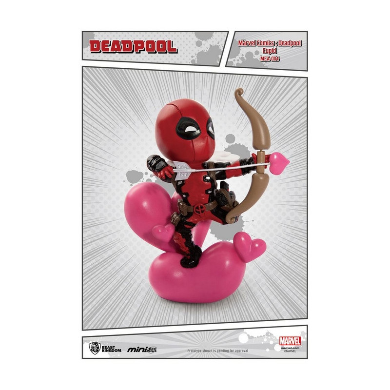 DEADPOOL figurine Mini Egg Attack Deadpool Cupidon Beast Kingdom